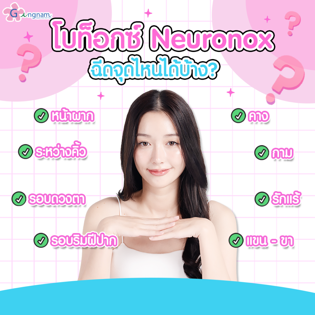โบท็อกซ์ Neuronox ช่วยเรื่องอะไร และต่างจากยี่ห้ออื่น ๆ อย่างไร