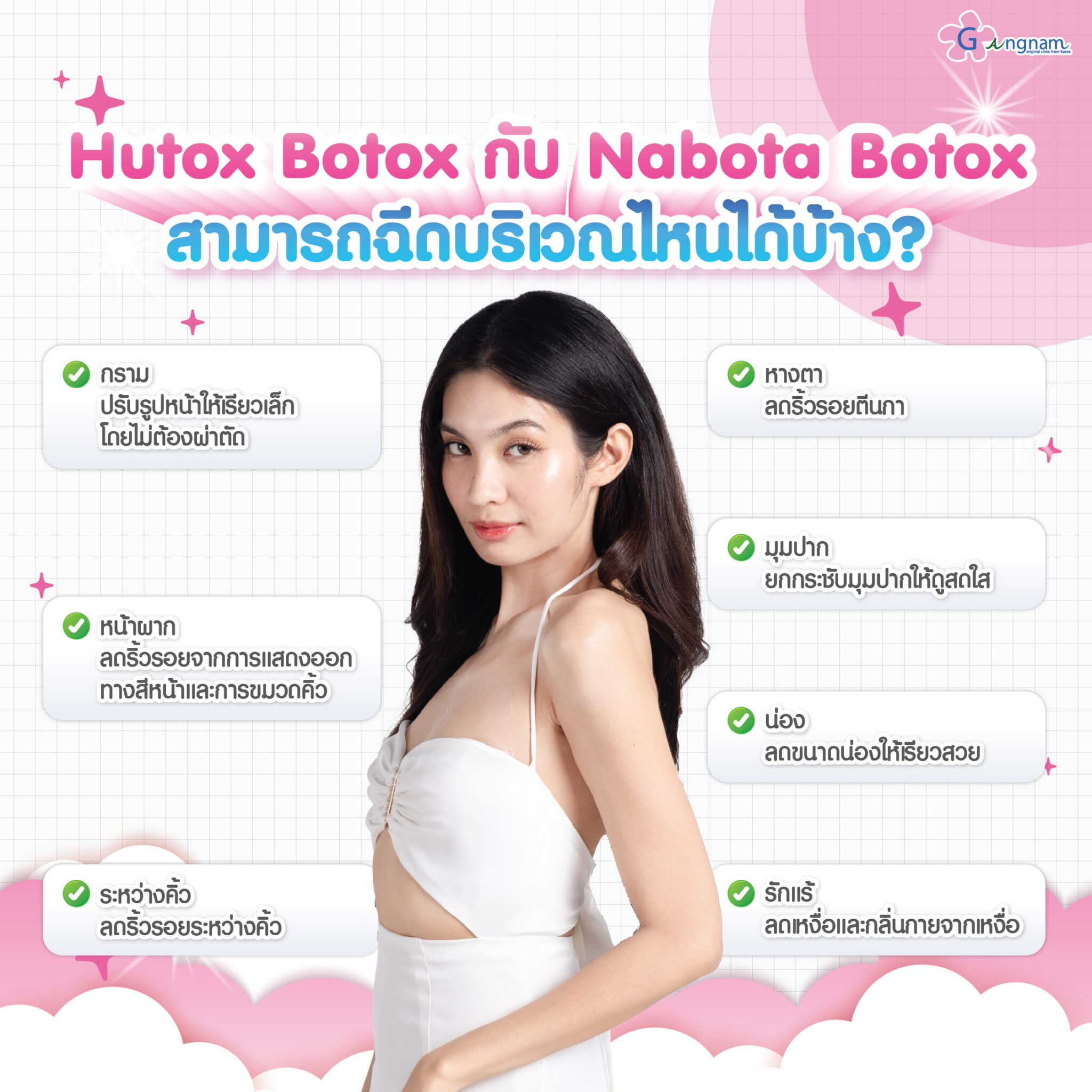 เจาะลึก Hutox vs Nabota โบท็อกซ์เกาหลี ยี่ห้อไหนดี? รู้ข้อดีข้อเสีย ผลที่ได้ และวิธีดูแลหลังฉีด