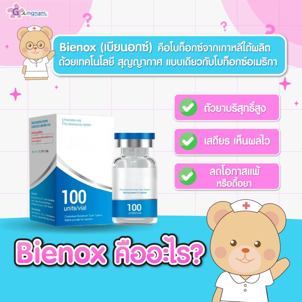Bienox เหมาะกับใคร ? ราคาเท่าไหร่ ? ต้องฉีดกี่ยูนิต